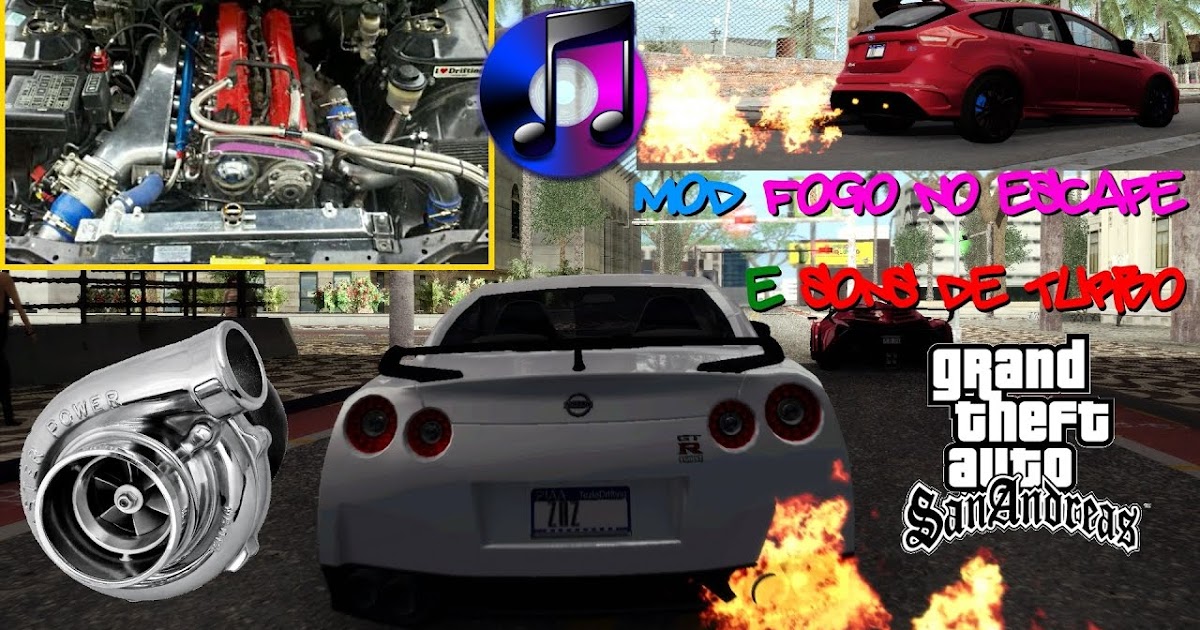 GTA SA EVOLUTION 6.0: BACKFIRE ESCAPE + SONS DE TURBO