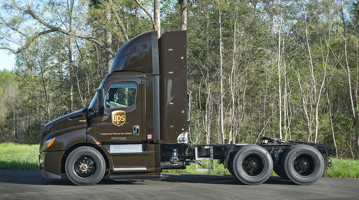 DIECIOCHO RUEDAS: GNC PARA EL NUEVO FREIGTHLINER / UPS CASCADIA 2018 ...