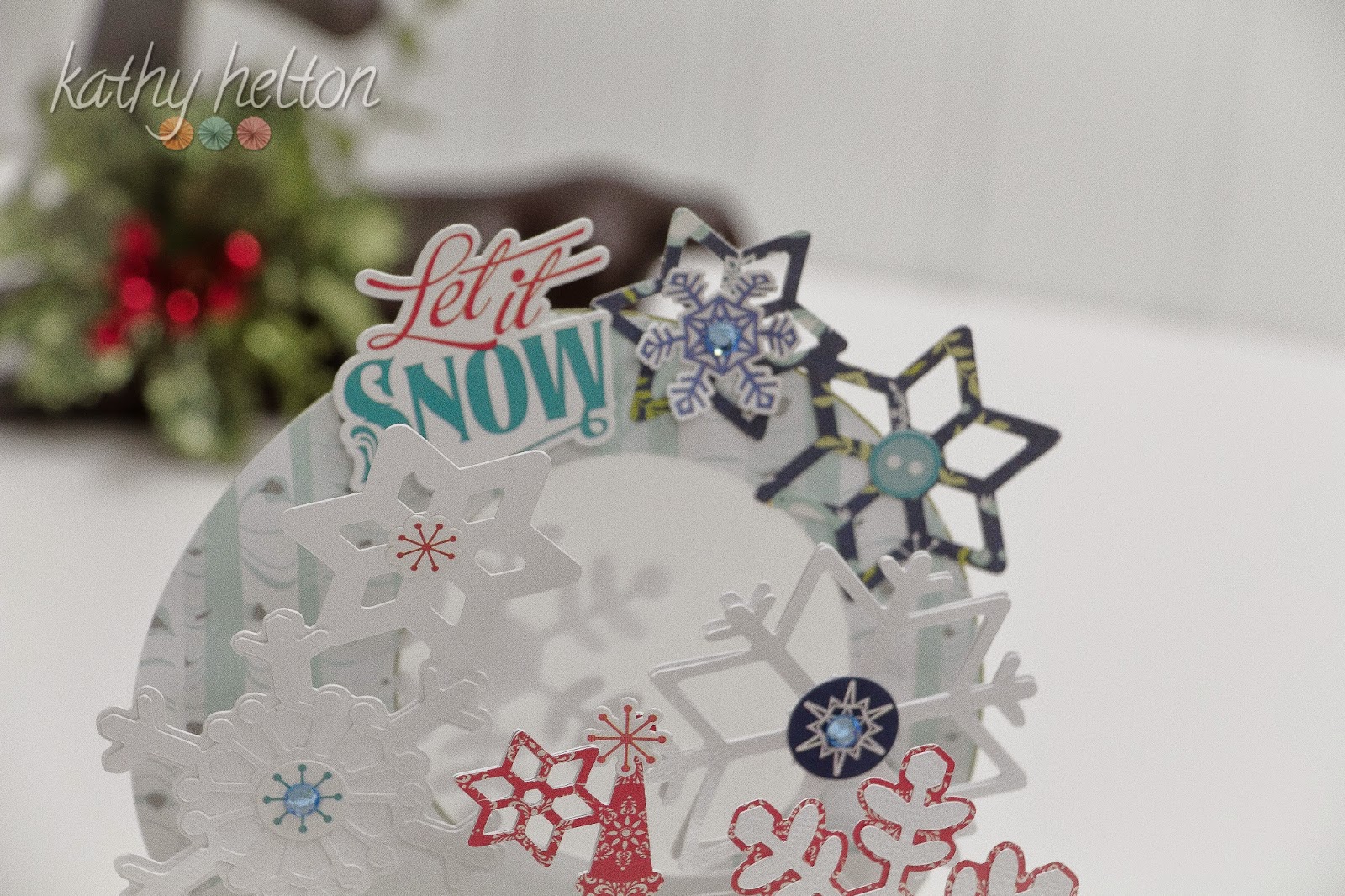 Kathy's "Piece"ful Place: Christmas Box Card from SVG Cuts