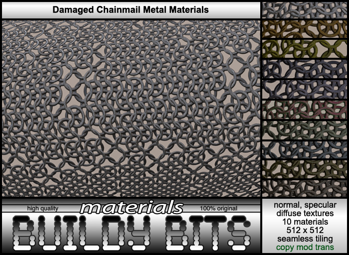 Buildy Bits: Chainmail Materials from Buildy Bits