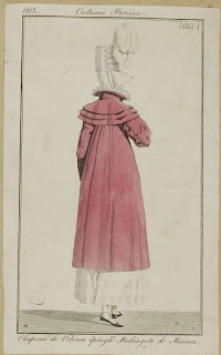 Eva's historical costuming blog: Winter bonnets and hats 1810-1819