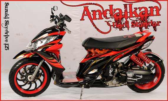 Suzuki Skydrive 125 modifikasi ~ PT. Dian Pratama Mandiri