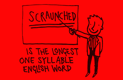 Take away: Longest one syllable word