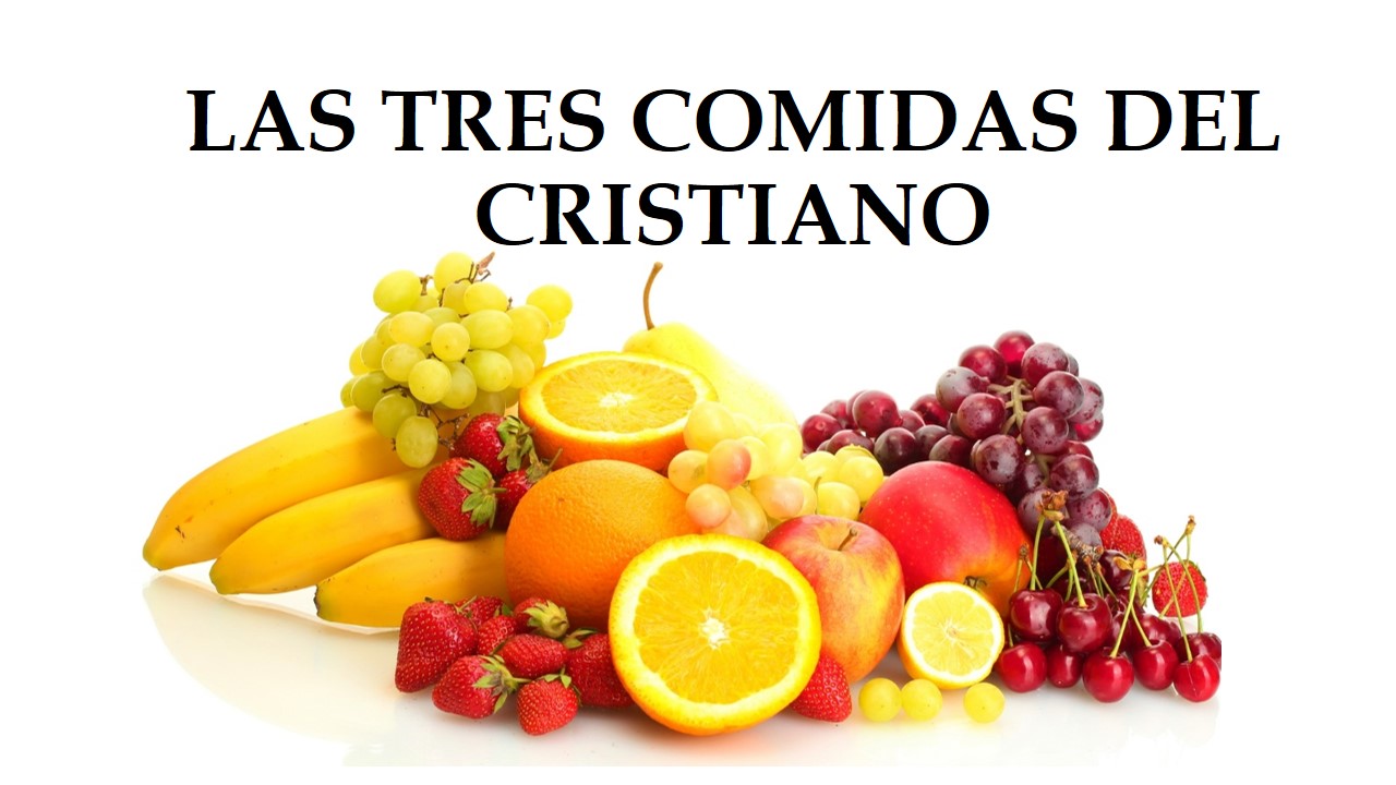 EL RINCÓN DEL TEÓLOGO ADVENTISTA: LAS TRES COMIDAS DEL CRISTIANO - Video
