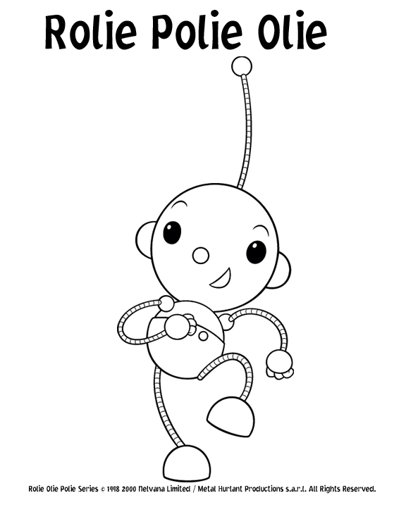 Cartoon Characters: Rolie Polie Olie