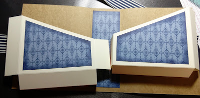 Nutty for Stampin': How to make a book-style card storage box