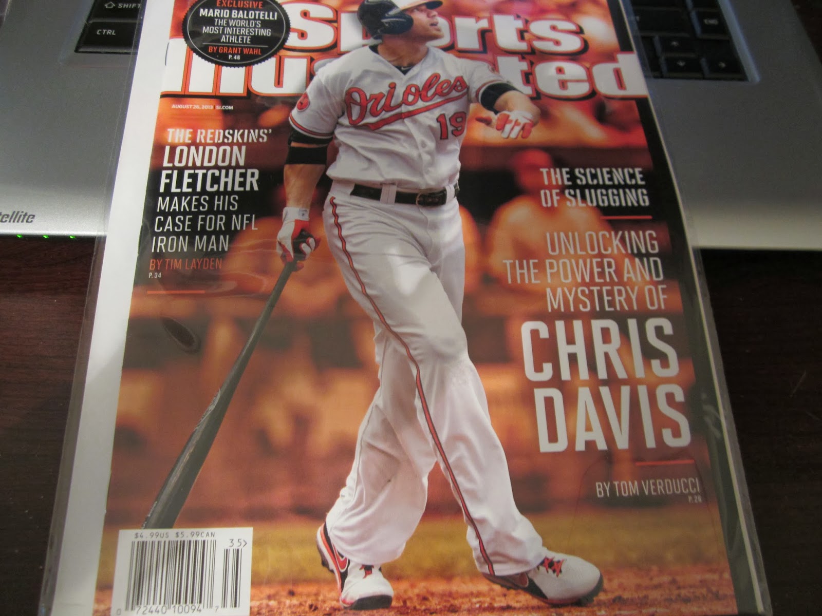 foul bunt: Ebay Pickup - Chris Davis Sports Illustrated