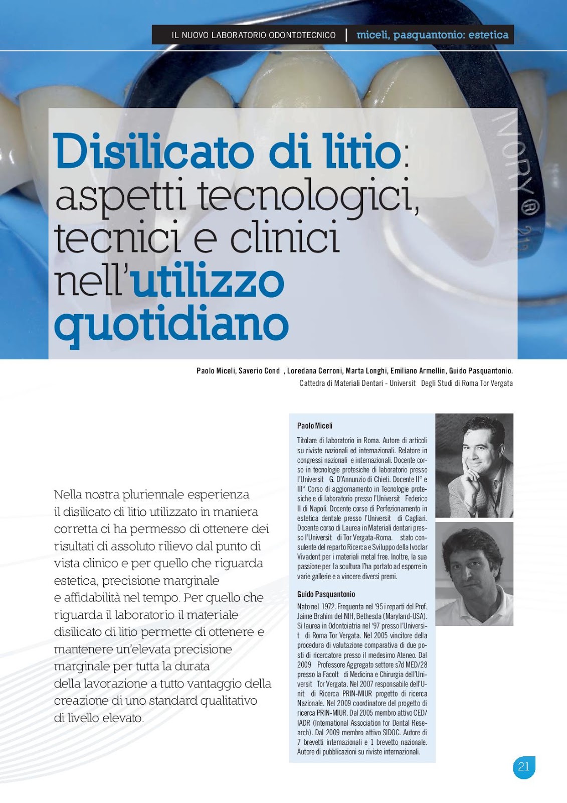 Paolo Miceli Dental School