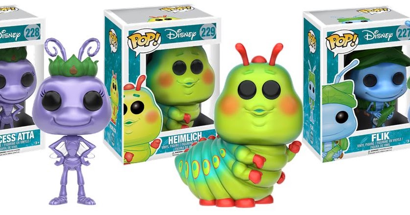 'A Bug's Life' Funko Pop! Vinyl Figures Coming in November | Pixar Post