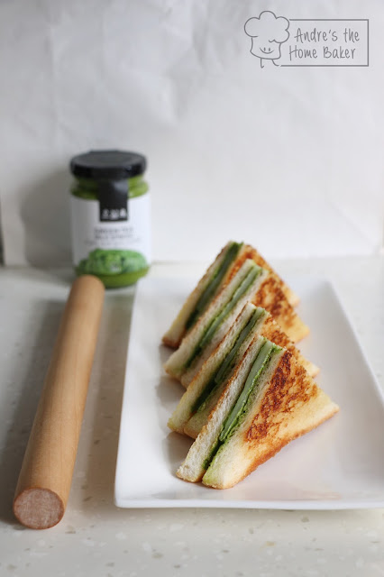 ♥ Matcha Honey Mochi Toastie ♥ ~ Andre's the Home Baker