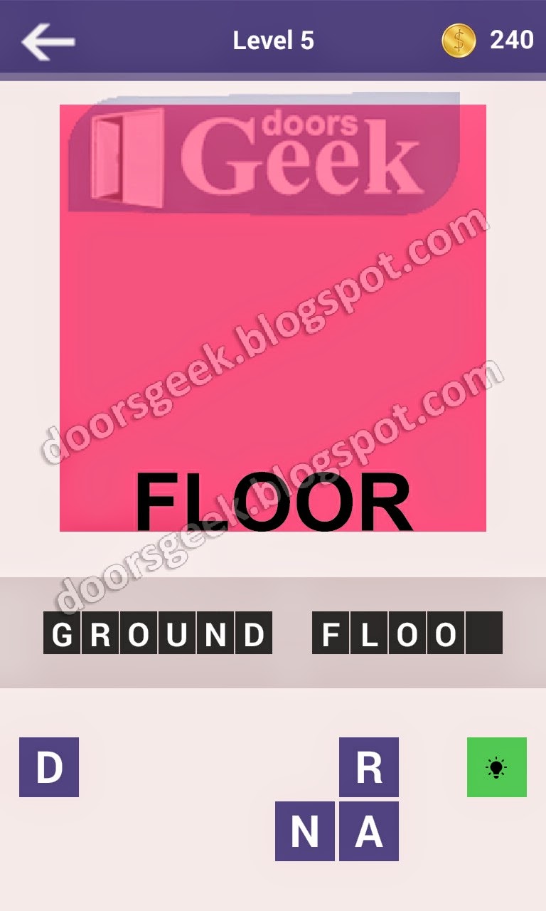 Fun Ways to Think - Phrases Level 5 ~ Doors Geek