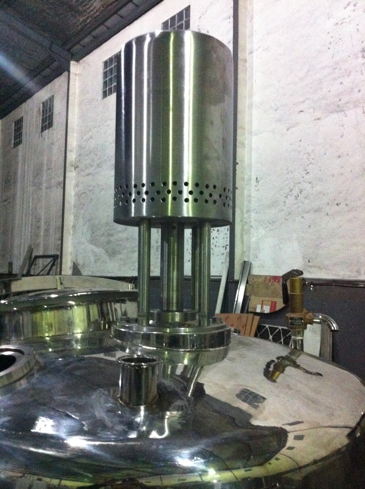 MESIN FARMASI: TANGKI MIXER TURRAX DOUBLE JACKET