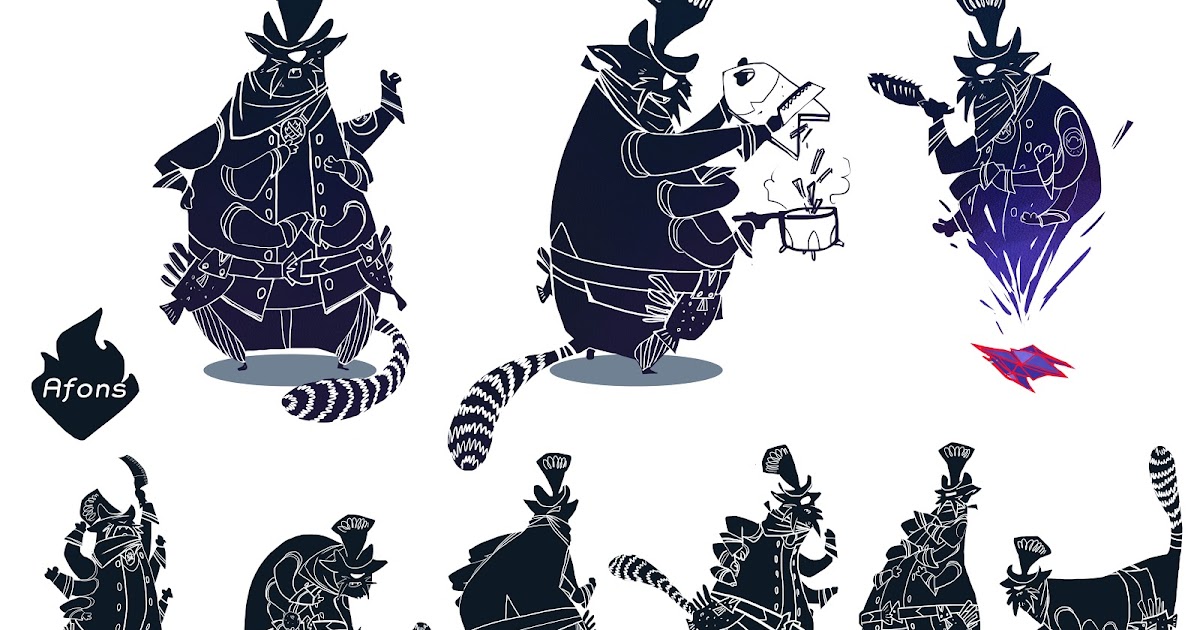 Kate Radomski Illustration: Food Fight! - Afons