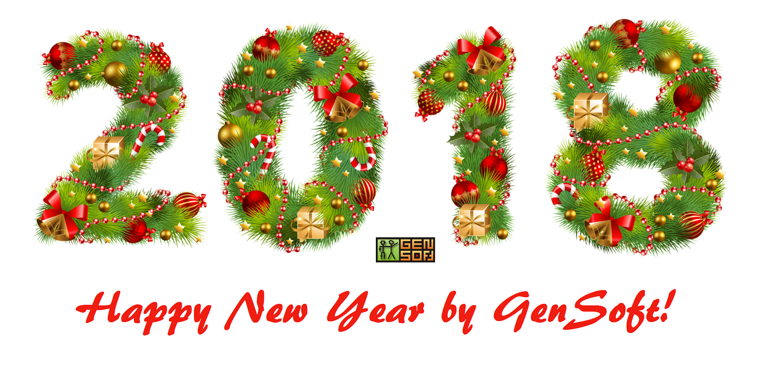 GenSoft: Честита и успешна Нова Година от ГенСофт