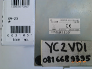 Sinar Agung ( Y C 2 V D I ): DESK TOP MICROPHONE ICOM SM 20 - SEPERTI ...