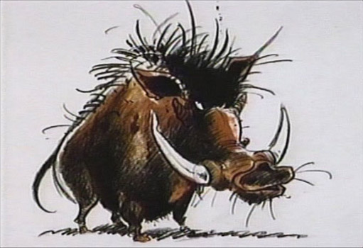 Lion King Characters Pumba