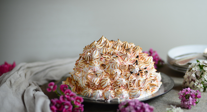 Lemon & Vanilla: Neapolitan Baked Alaska.