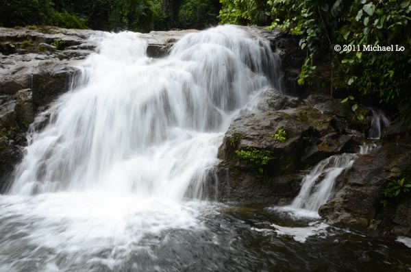 The rainforests of Borneo & Southeast Asia: Upper part of Sebako fall ...