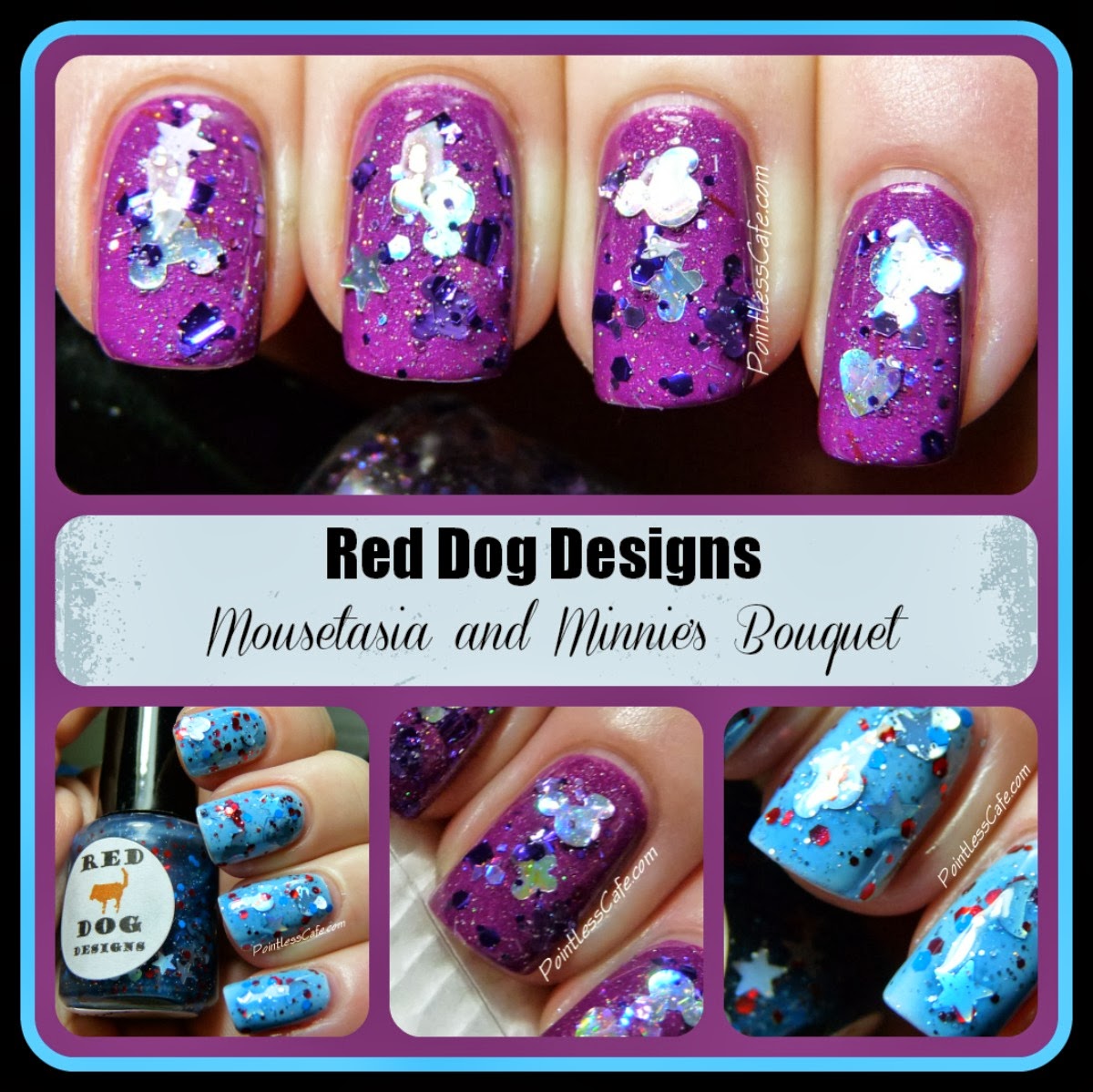 Red Dog Designs Mousetasia and Minnie's Bouquet | Pointless Cafe