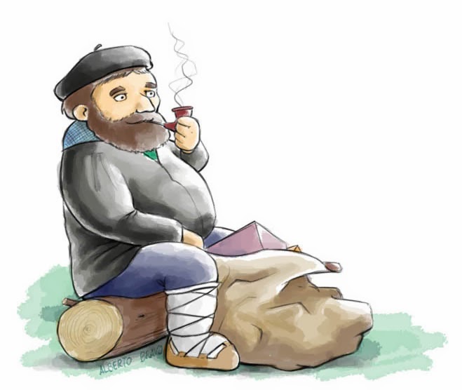 CLOUD OF MILK : Día 9 de Diciembre "olentzero"