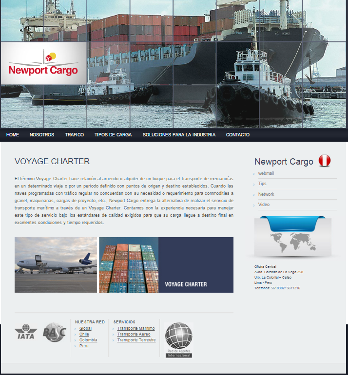 VOYAGE CHARTER - Comercio Internacional