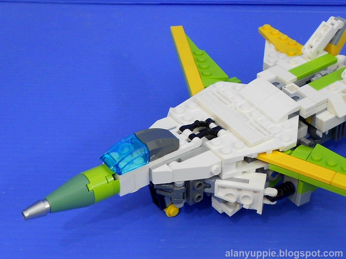 Alanyuppie's LEGO Transformers: LEGO Leozack from Breastforce team Part ...