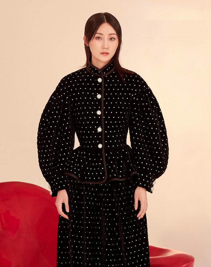Actress Lin Peng poses for photo shoot - fashion and lifestyle