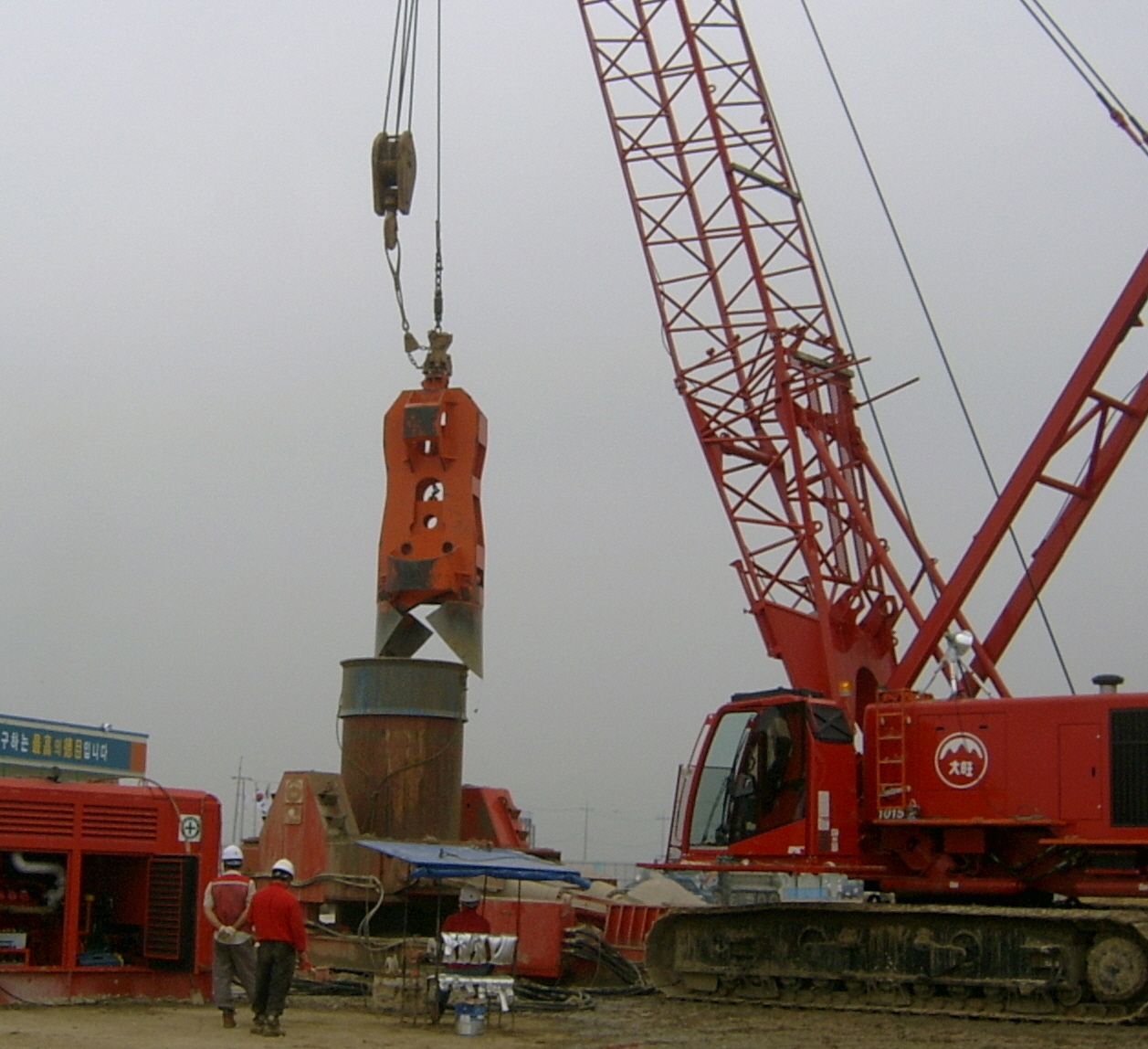 HJ (Heungjin Grab) Grab: Heung Jin X-Link Type Hammer Grab (HJG2250L ...