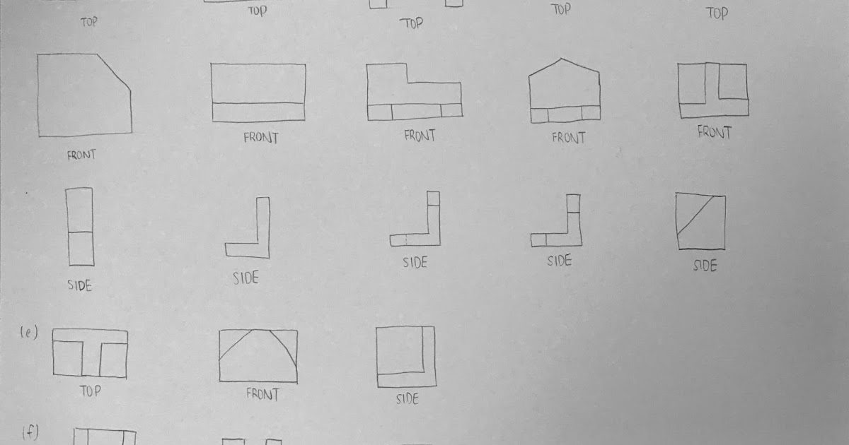 Design Communication I - Assignment 5: Orthographic Projection