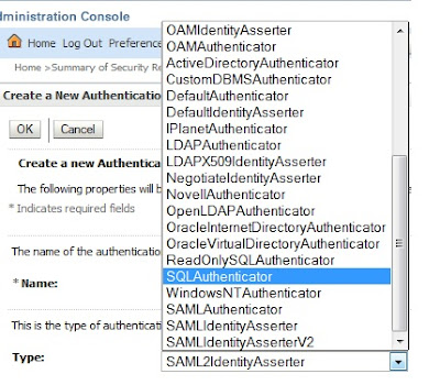 Chintan Shah's Blog: Weblogic Custom Authentication #1