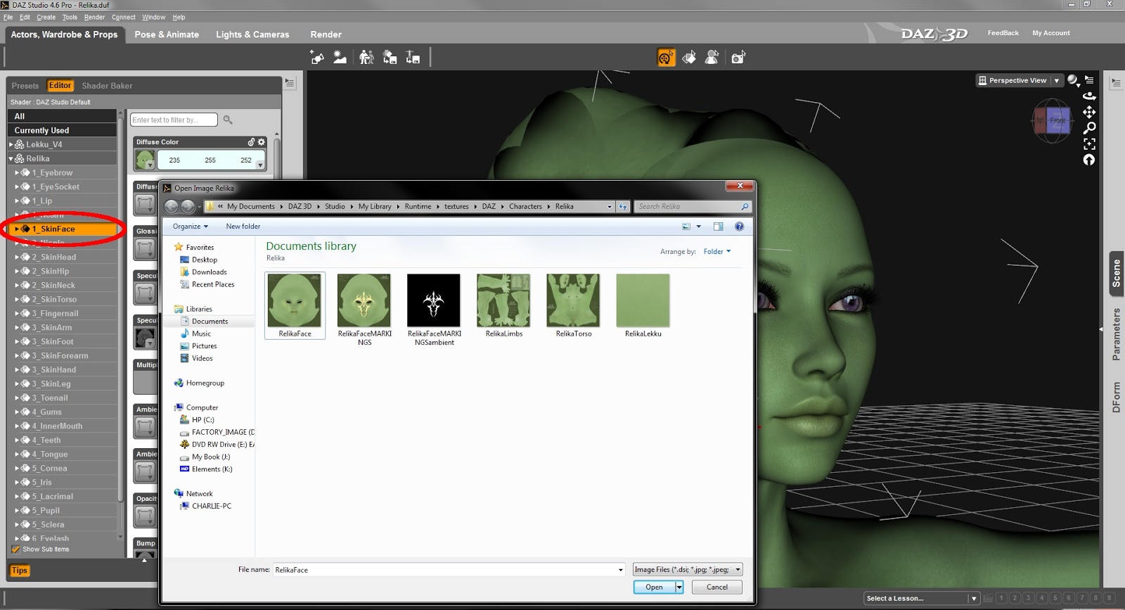 Уроки Unity3D и Daz3D: Светящаяся татуировка