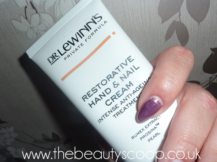 The Beauty Scoop!: Dr Lewinn's Restorative Hand & Nail Cream!