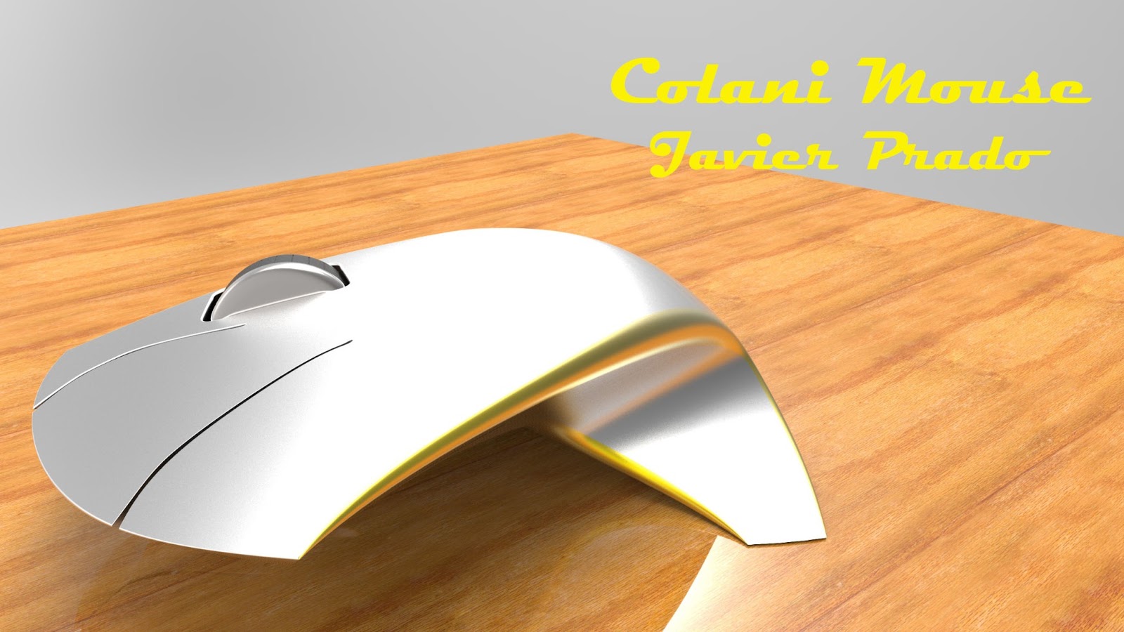 ELDS 205: Computer Aided Product Design: Javier Prado: Week 4 Colani Mouse