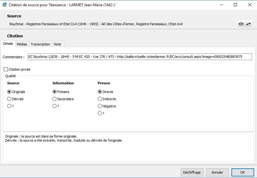 La gestion de mes sources évolue
