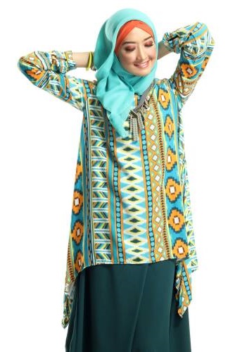 24 Foto Desain Atasan Muslimah Modern Terbaru - Kumpulan Model Baju ...