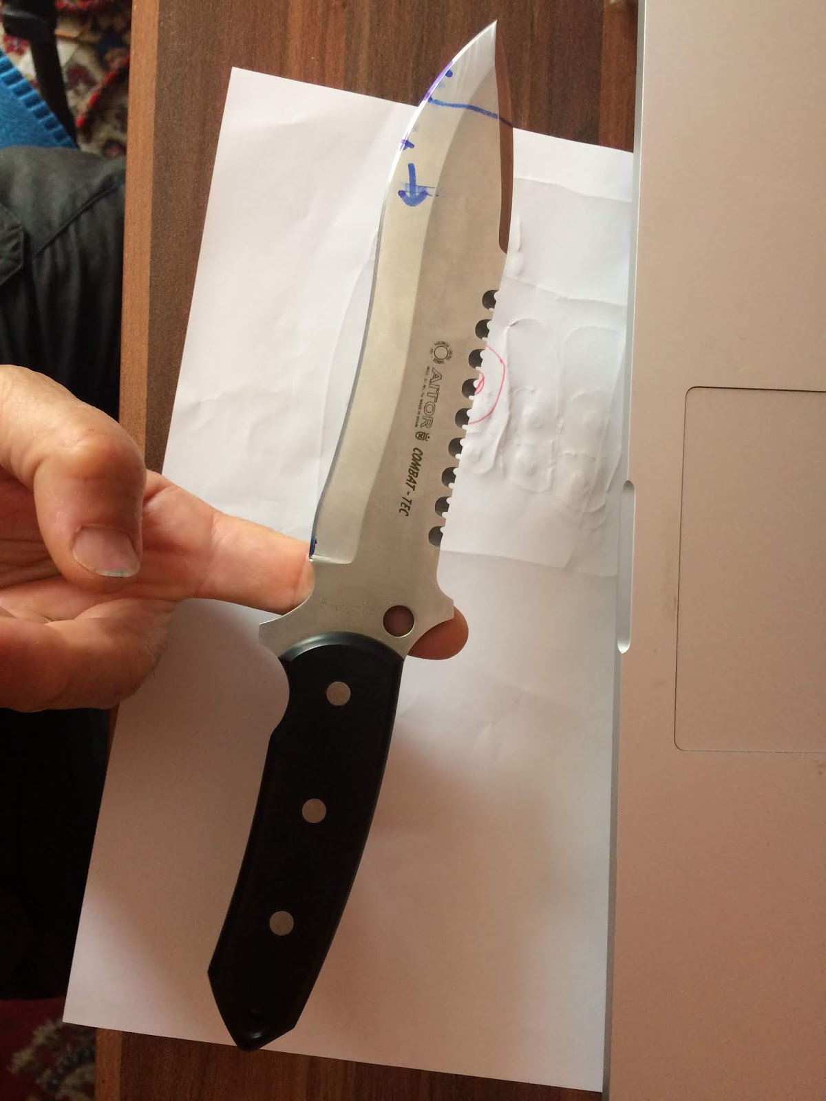 Hardcore Knives and tools for Wilderness Camping: AITOR KNIVES AITOR COMBAT TEC Tactical knife