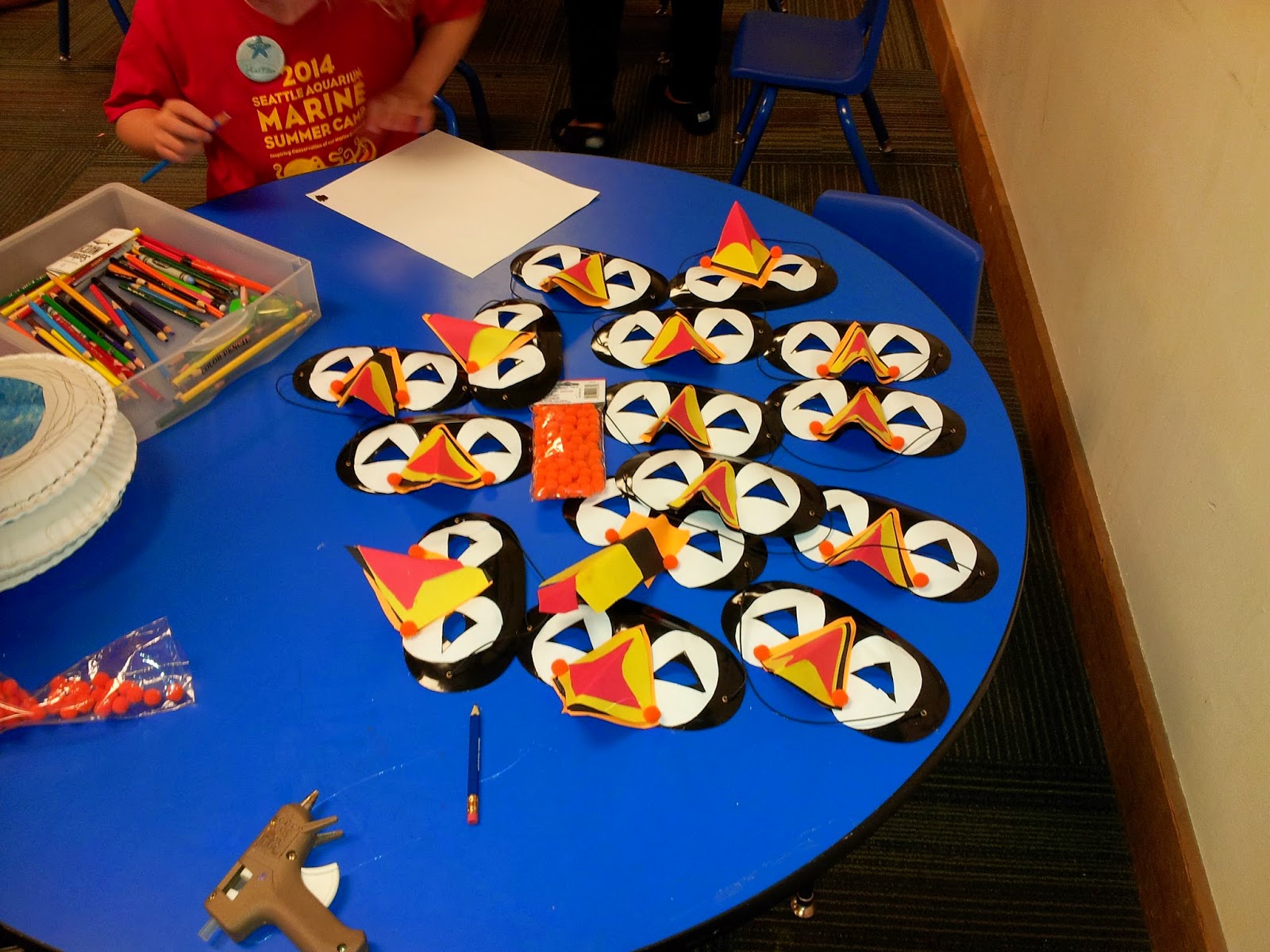 Kids & Sea Creatures: Puffin Mask Art Project
