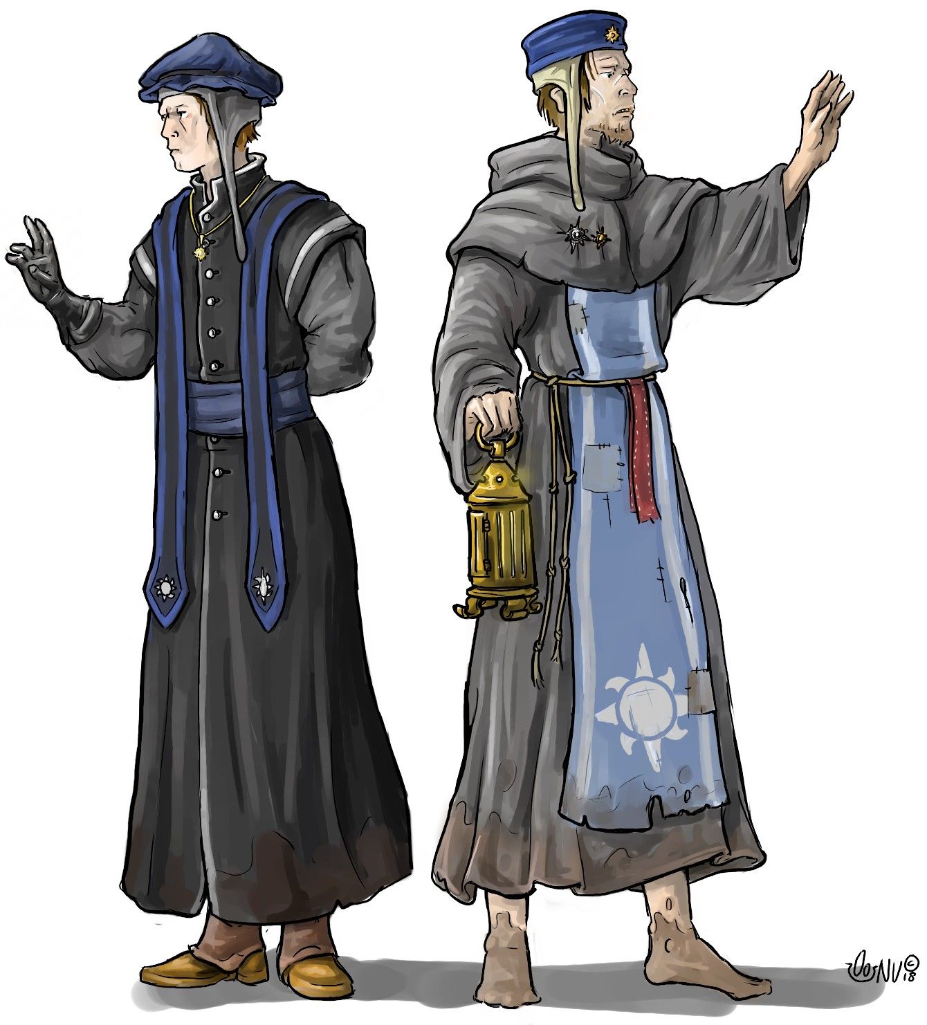 Con D de Dados: Clérigos para Beyond the Wall