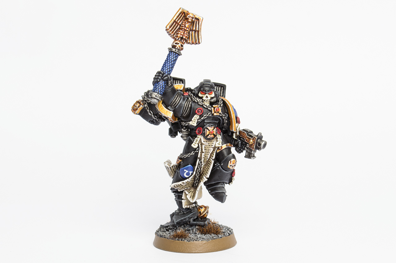 Showcase: Ultramarines Chaplain with Jump Pack - Tale of Painters
