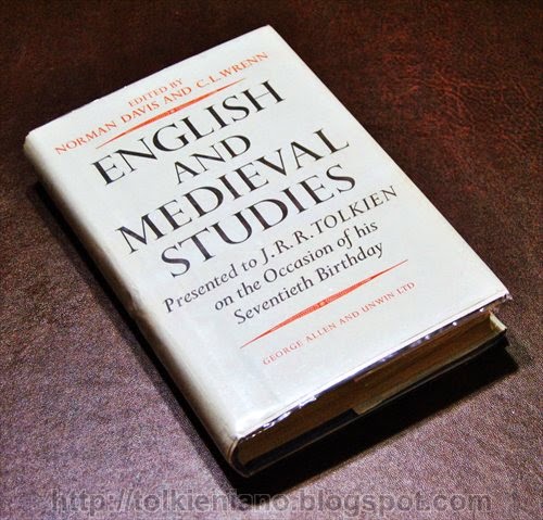 Tolkien collection: English and Medieval Studies Presented to J.R.R ...