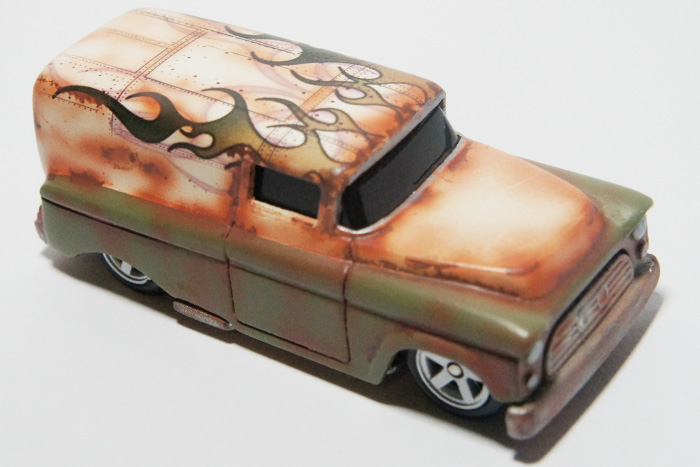 HWCustom: 56 Chevy stepside - delivery (Rusty)