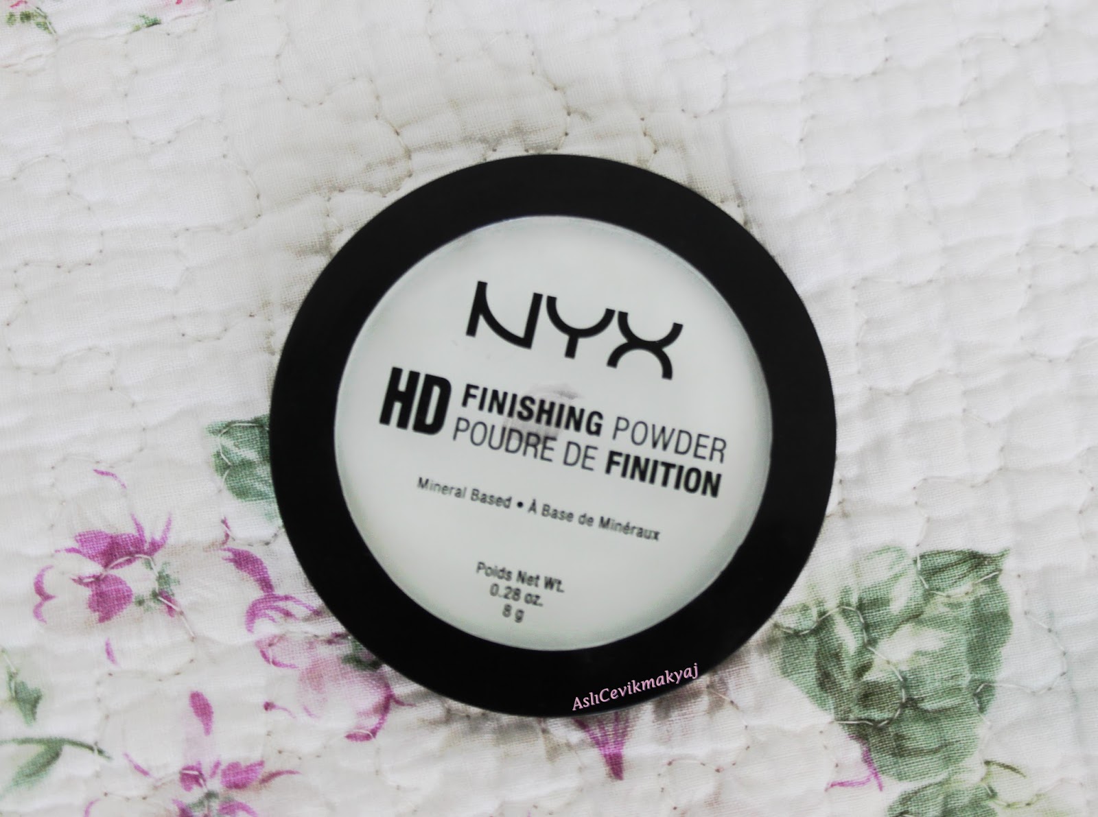 ASLICEVİKMAKYAJ: NYX HD FİNİSHİNG POWDER-TRANSPARAN PUDRA