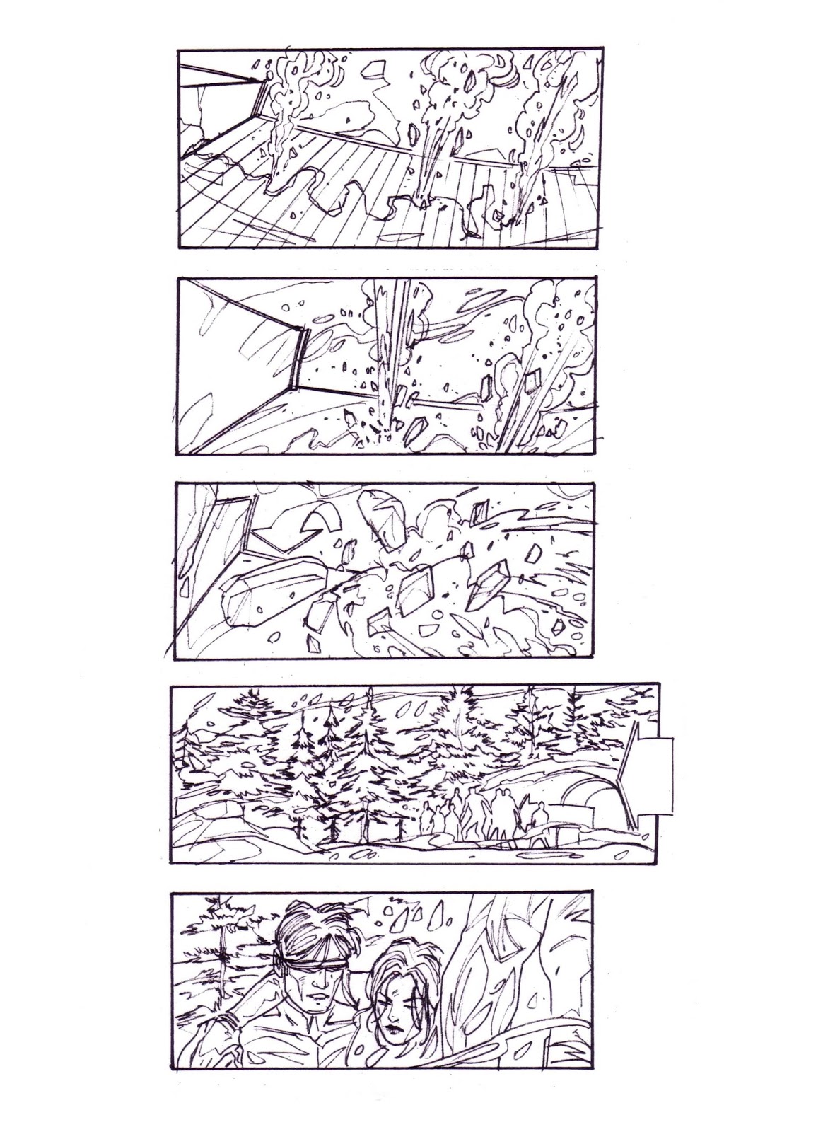 E5: Storyboard examples.