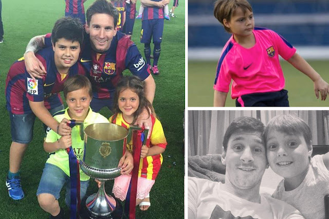 El Clasico: Lionel Messi's nephew plays for Barcelona under-16s... aged ...