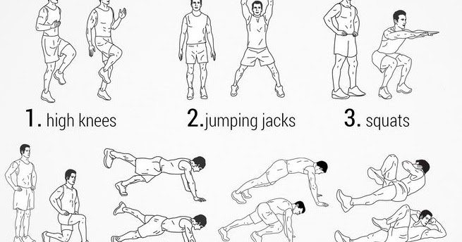 Cardio Trek - Toronto Personal Trainer: 10 Exercise Workout You Can Do ...