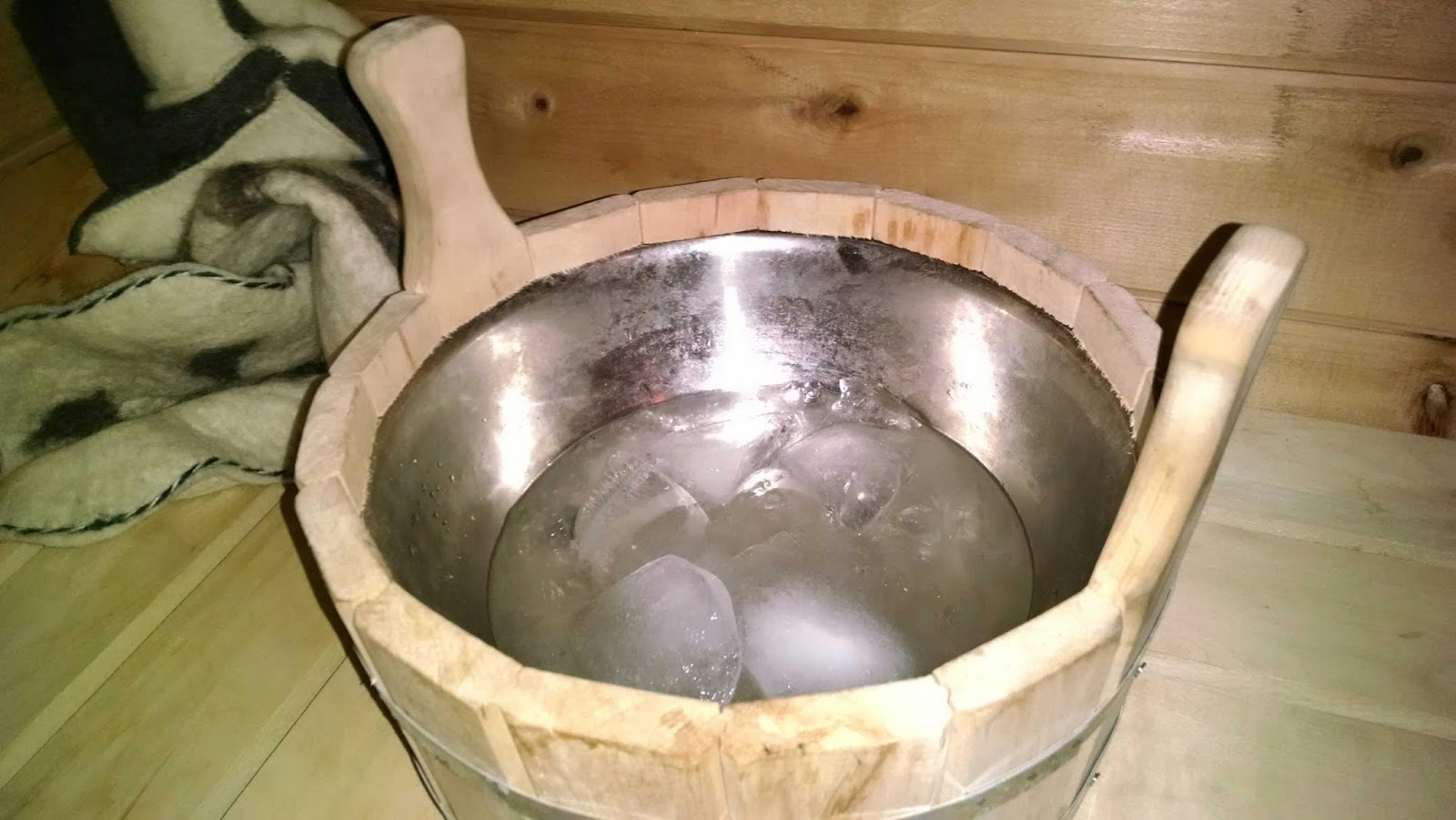 Outdoor Sauna Build- How I Built My Wood Fired Sauna: Ice cubes for ...