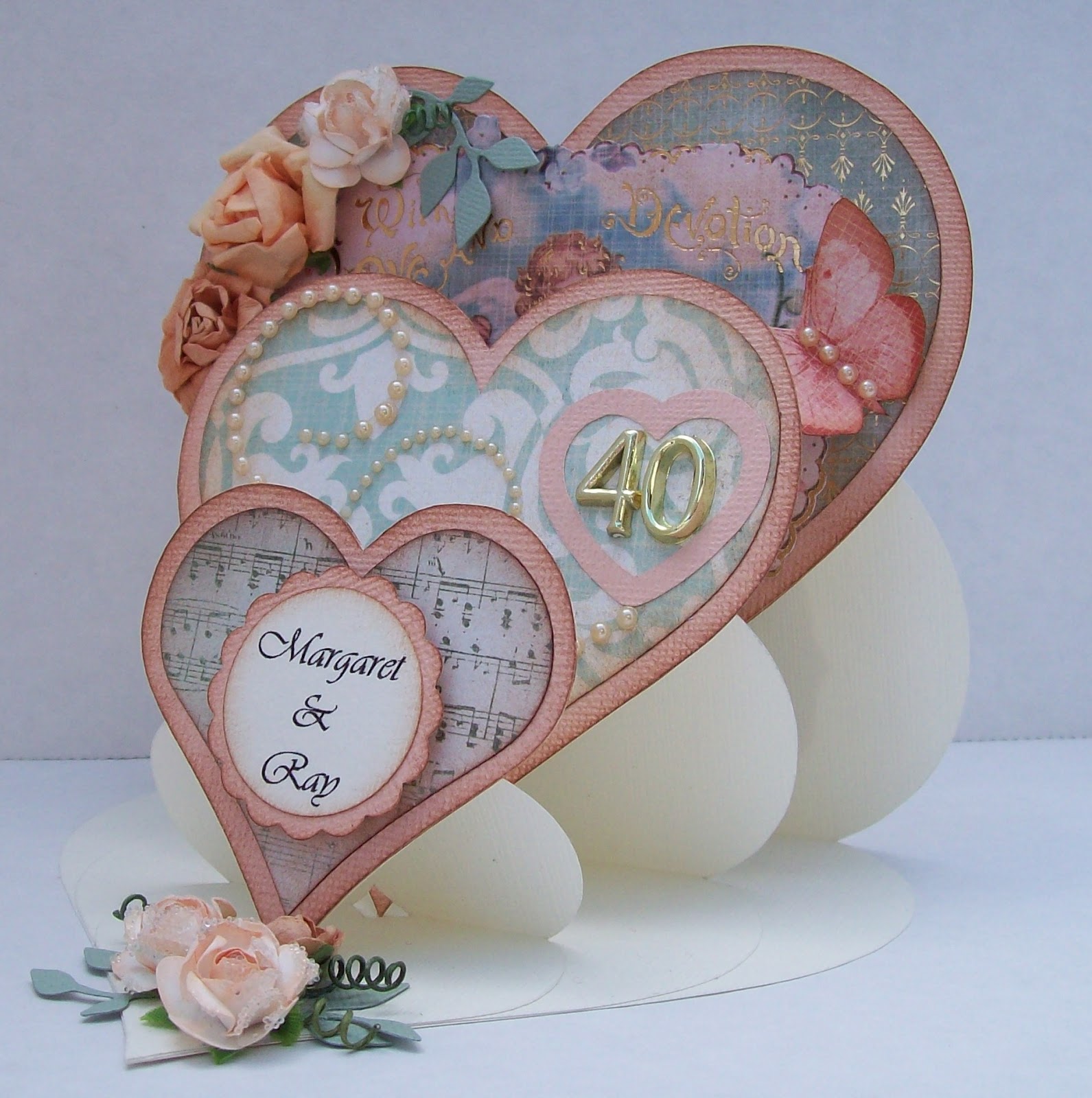 Best of Betsy's: Triple Heart Card