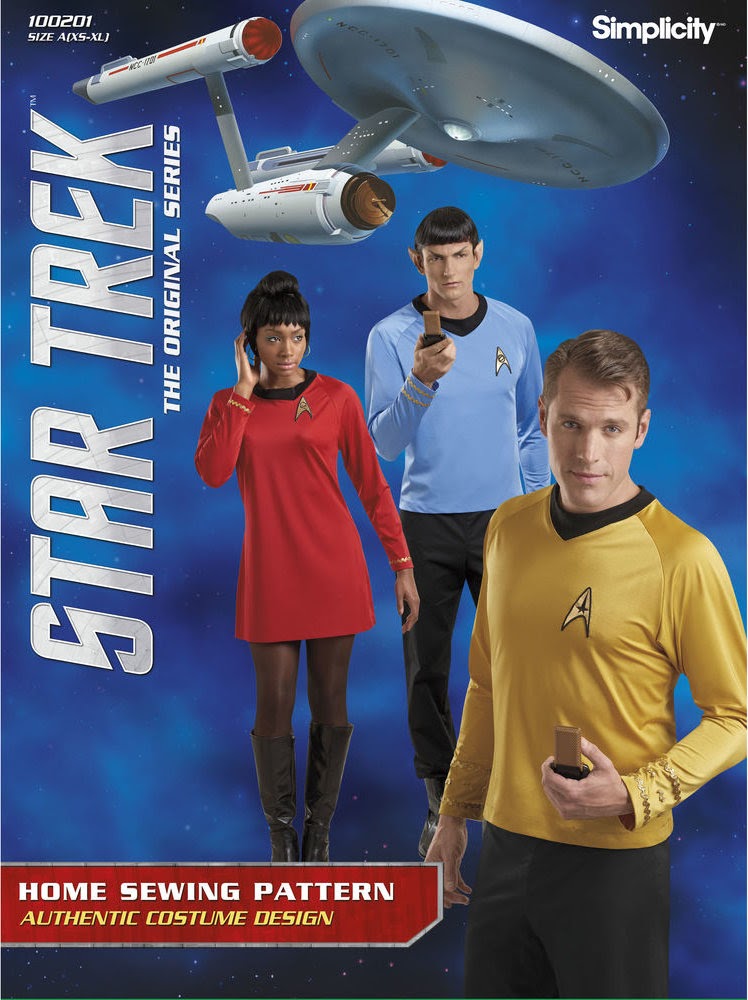 The Trek Collective: Star Trek sewing patterns from Simplicity