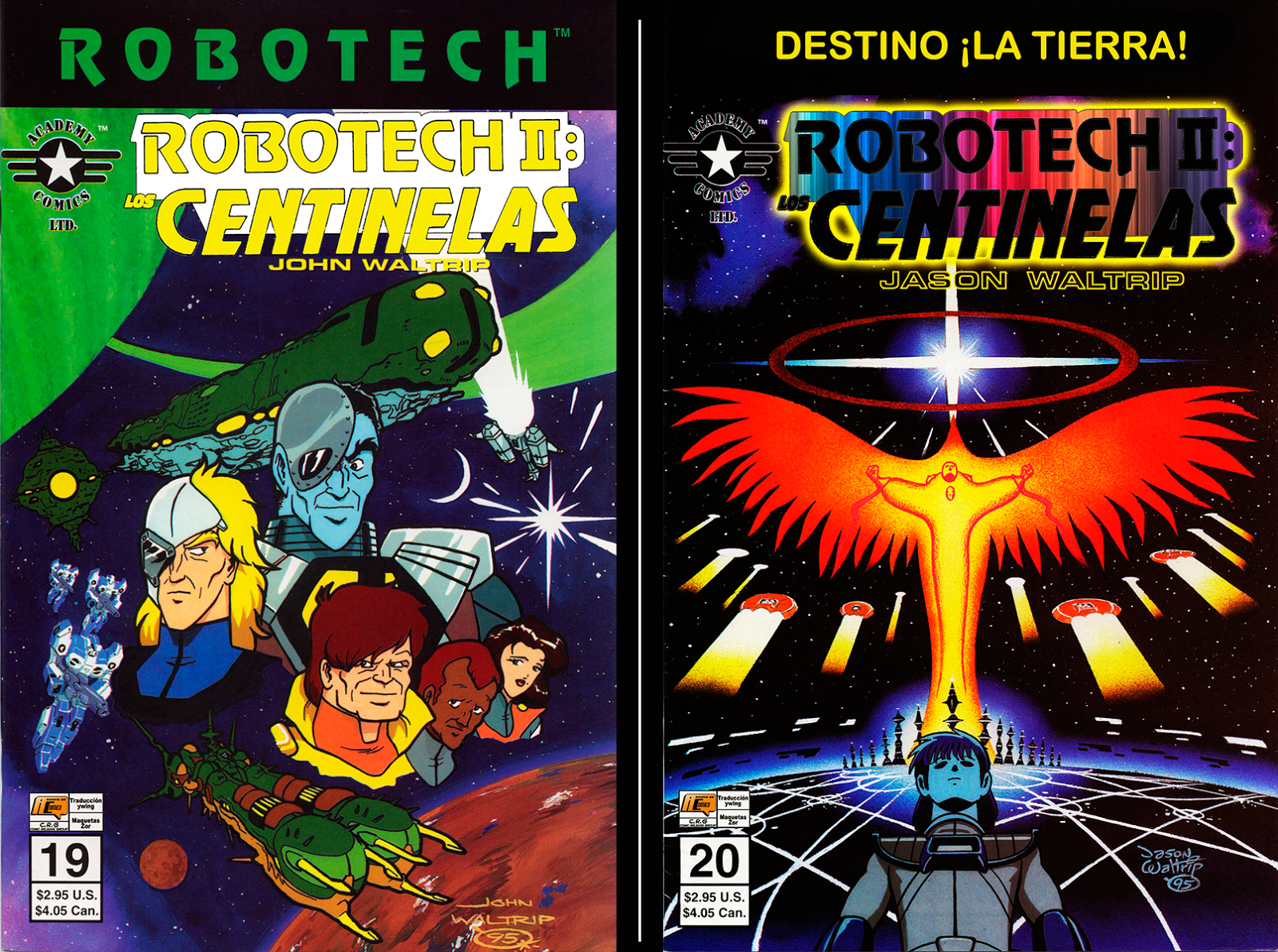 ROBOTECH 2: Los Centinelas [Libro 3] #19 y #20 - ROBOTECH/MACROSSComics