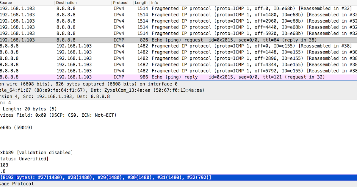 詠網直前: ping的packet size限制
